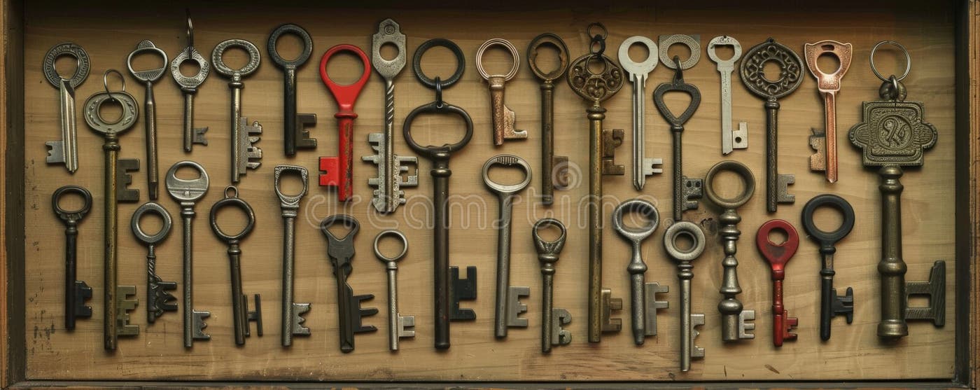 Different Types Keys Collection Stock Photos - Free & Royalty-Free ...