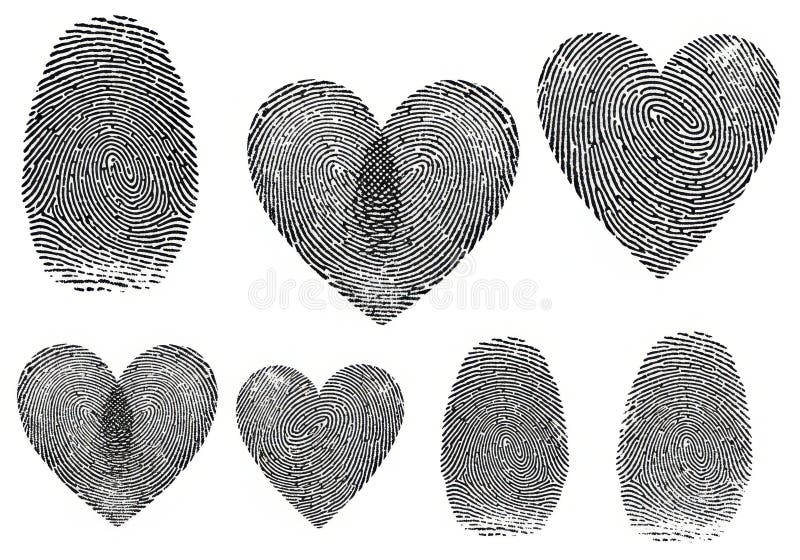 Distinct Fingerprint Patterns Stock Illustrations – 106 Distinct ...