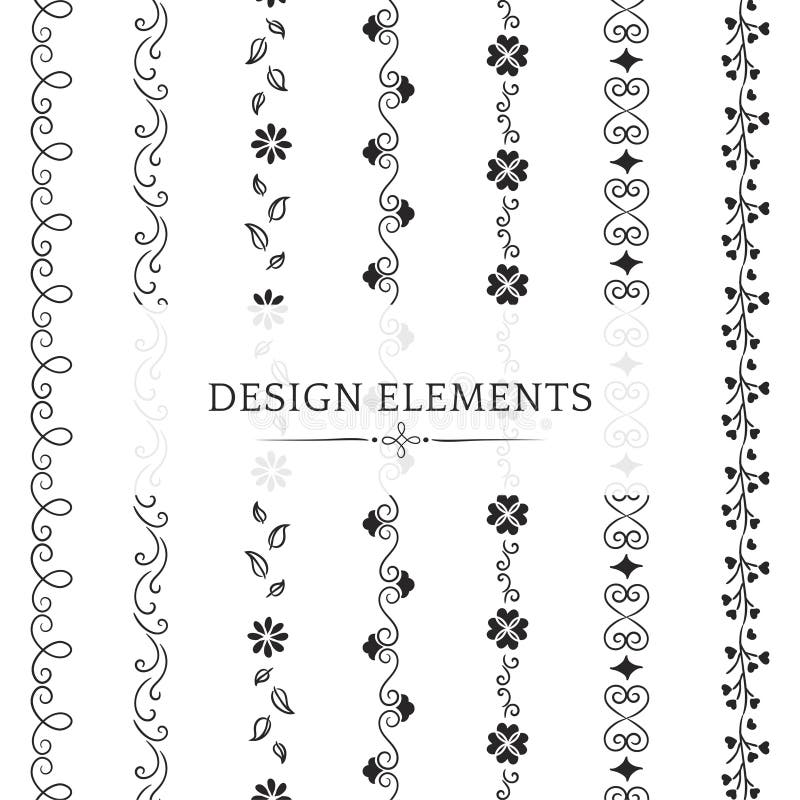 Fancy Vertical Dividing Line