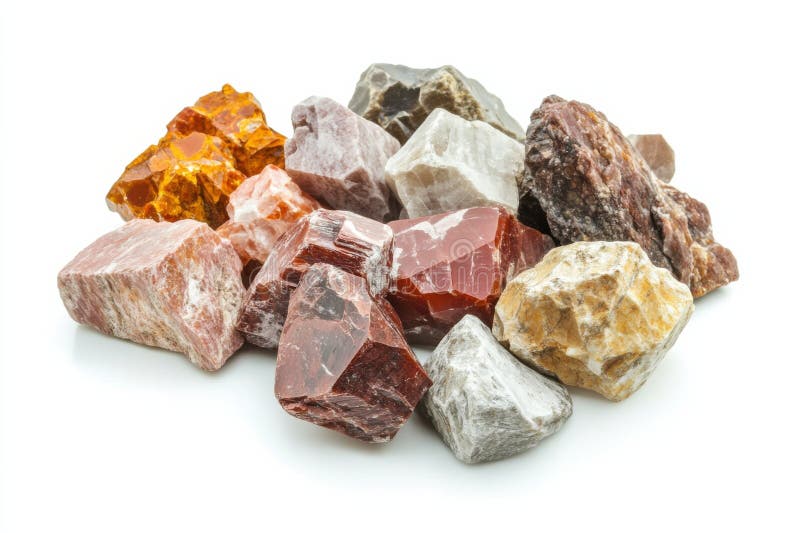 Collection of Dolomite Mineral Samples Showcasing Various Textures and ...