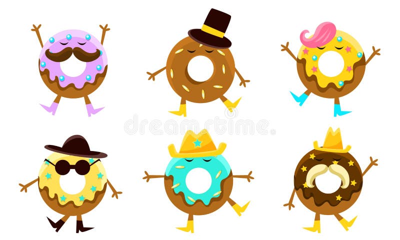 Comic Doughnuts Stock Illustrations – 38 Comic Doughnuts Stock ...