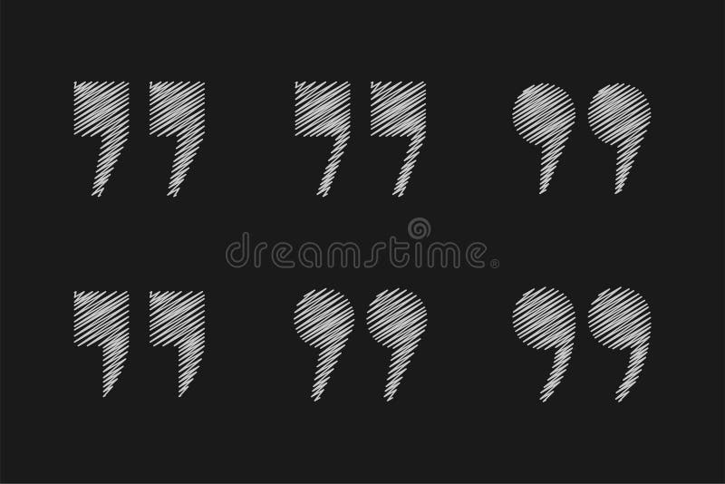 Collection of Double Punctuation Icon Background for Advise or Comment ...