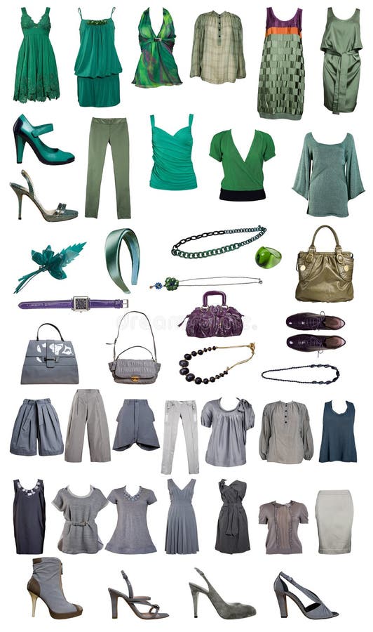 Collection of Dress and Shoes Stock Image - Image of diva, elegant: 7904153