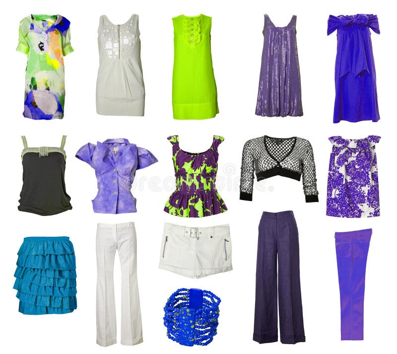 Collection of Dress and Shoes Stock Photo - Image of purchase, classy ...