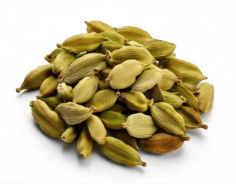 Collection of Dried Cardamom Stock Illustration - Illustration of ...