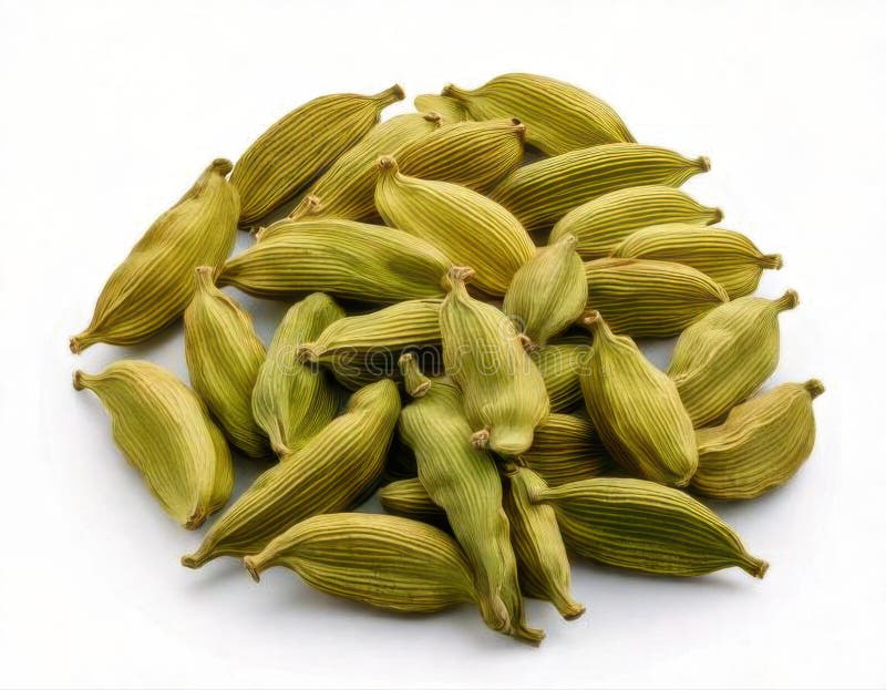 Collection of Dried Cardamom Stock Illustration - Illustration of ...