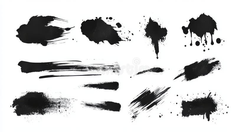 A Collection of Dry Lines and Large Spots, Featuring Grunge ...