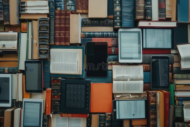 A Collection of E-readers and Tablets Showcasing Digital Learning ...