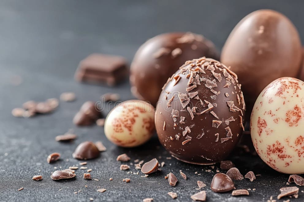 A Collection of Easter Chocolate, Appetizing and Festive, Holiday Theme ...