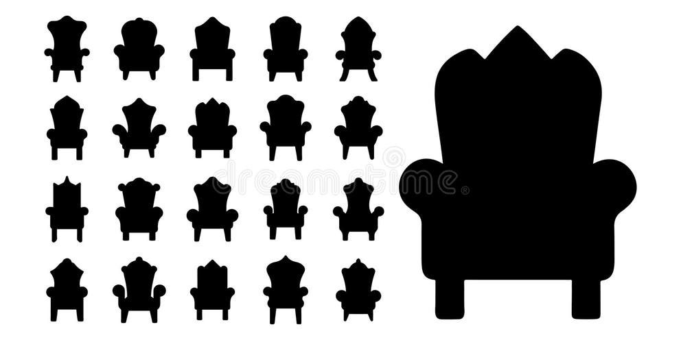Throne Silhouettes Stock Illustrations – 73 Throne Silhouettes Stock ...