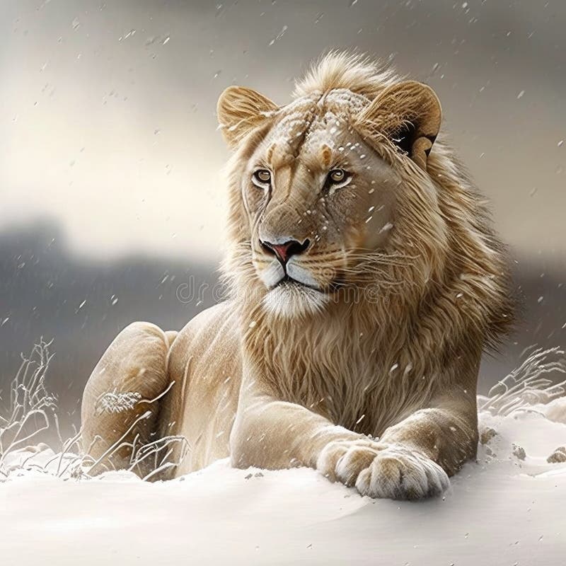 Fictional Wild Animals in High Quality Generative AI Stock Illustration ...