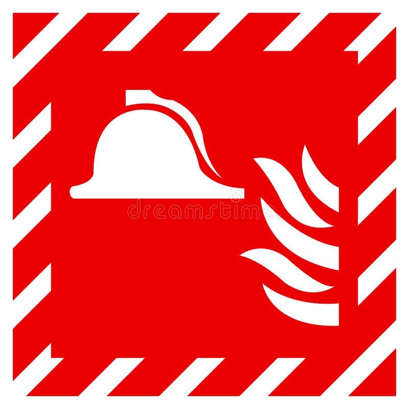 Collection of Fire Fighting Equipment Symbol Sign, Vector Illustration ...