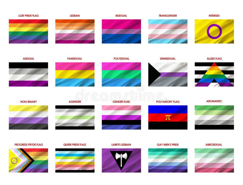 Gender Flags Stock Illustrations – 1,484 Gender Flags Stock ...