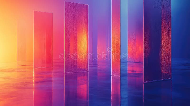 Collection of Floating Glitching Frames with Pixelation and Distortion ...