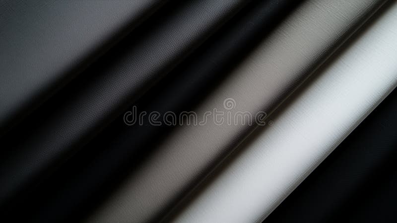 Dark To Light Gradient Textured Fabric Folded Textiles Monochromatic ...