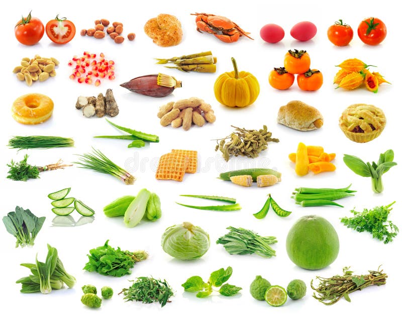 Collection of food stock image. Image of beans, galangal - 32846649