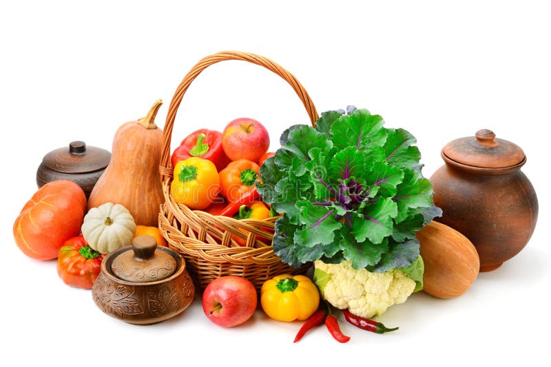 Collection food on white stock image. Image of brown - 90634335