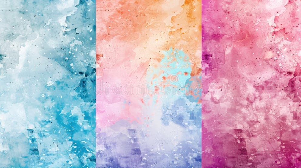A Collection of Four Different Colored Backgrounds. Perfect for Design ...