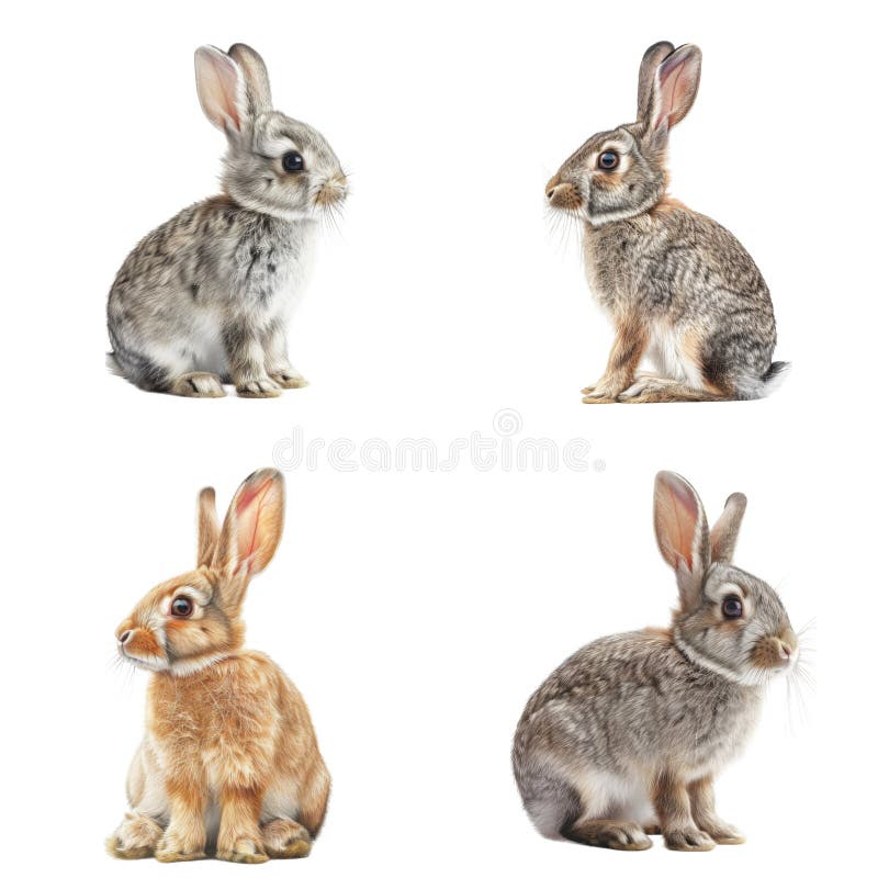 Four Rabbits Stock Illustrations – 518 Four Rabbits Stock Illustrations ...