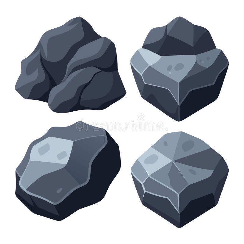 Different Types Rocks Stock Illustrations – 163 Different Types Rocks ...