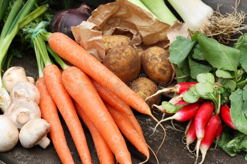 Collection of Fresh Vegetables Stock Image - Image of basic, colorful ...