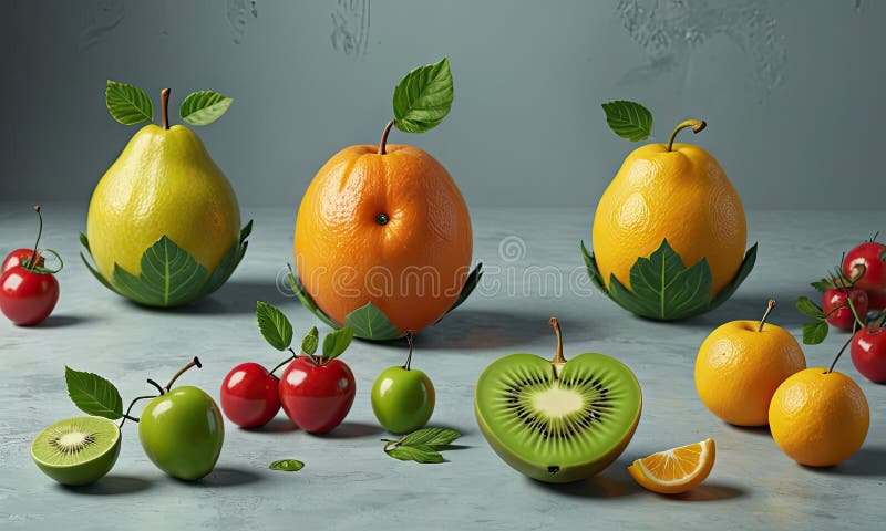 Six Fruits Stock Illustrations – 326 Six Fruits Stock Illustrations ...