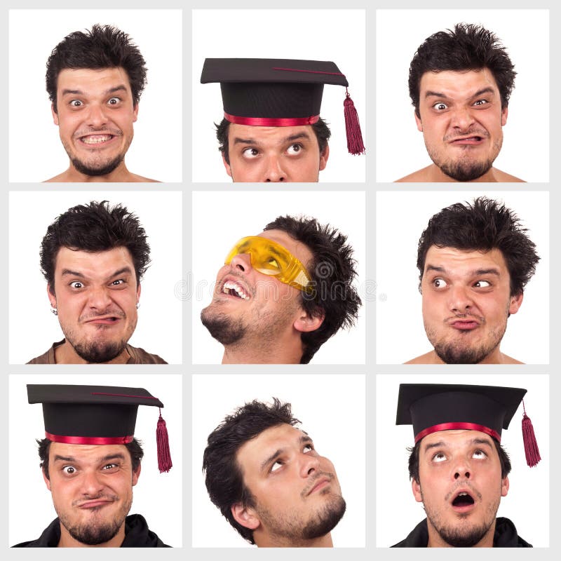 Collection of a funny guy stock photo. Image of happy - 23119782