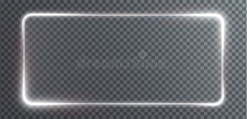 Collection of Futuristic Hud Light White Frame. HUD PNG. Technological ...