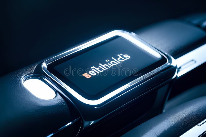 A Collection of Futuristic Technology Icons, Including Sleek ...