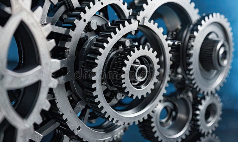 A Collection of Gears are Shown in this Image, with the First Gear on ...