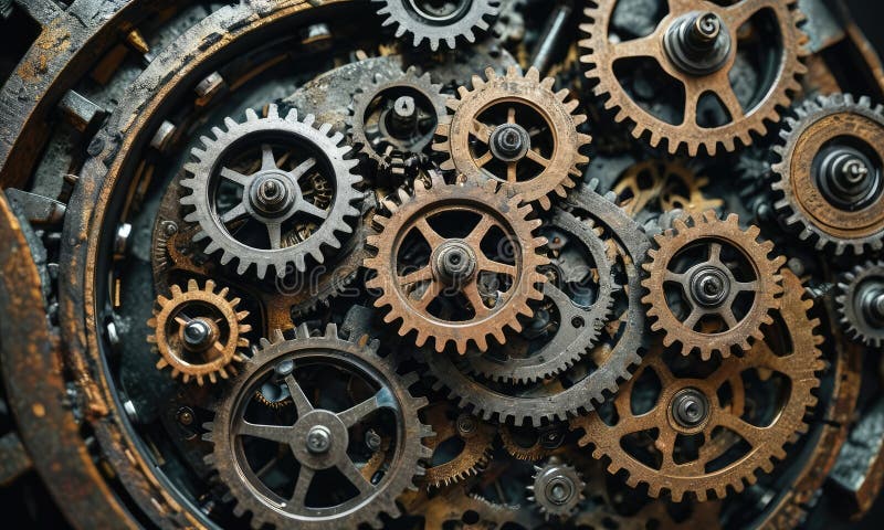 A Collection of Gears are Shown in this Image, with Some of Them Being ...