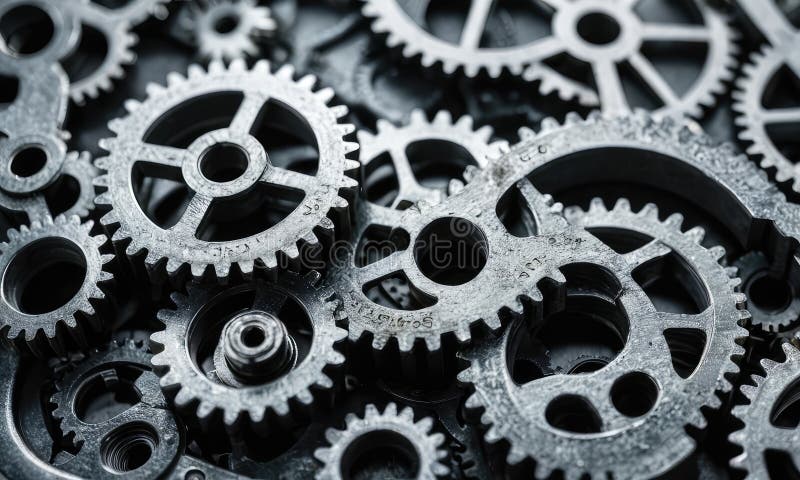 A Collection of Gears are Shown in this Image, with Some of Them Being ...