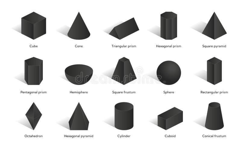 Black White Basic Shapes Stock Illustrations – 4,213 Black White Basic ...