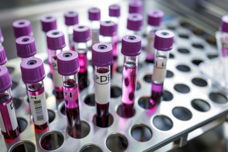 A Collection of Glass Vials Stored on a Metal Rack, Suitable for ...