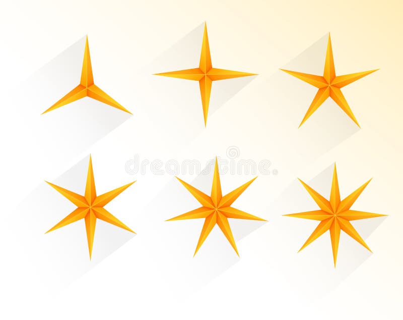 Seven Ray Star Stock Illustrations – 48 Seven Ray Star Stock ...