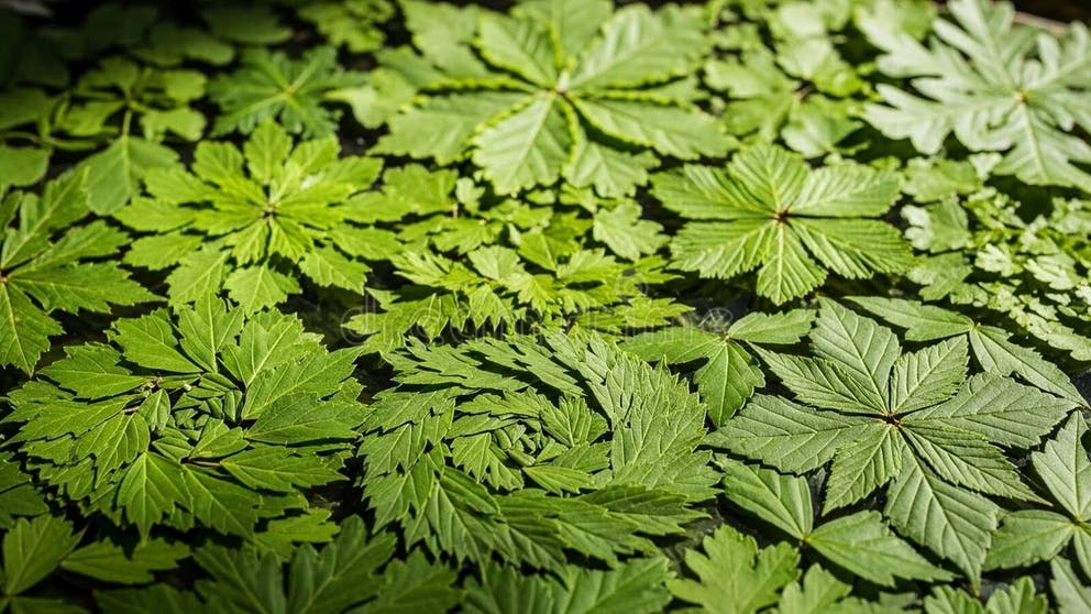 Multiple Pointed Leaflets Stock Illustrations – 82 Multiple Pointed ...