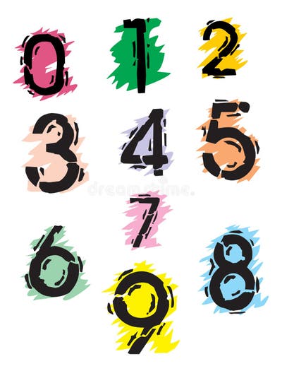 Jumbled Numbers White Stock Illustrations – 51 Jumbled Numbers White ...