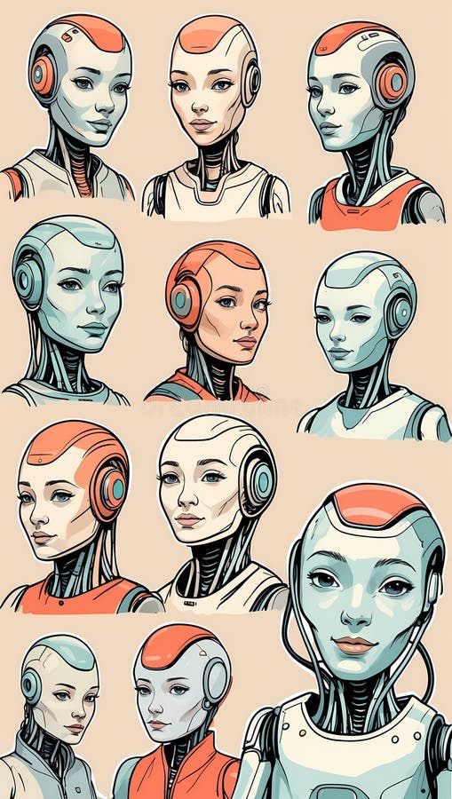 Presenting Androids Stock Illustrations – 9 Presenting Androids Stock ...