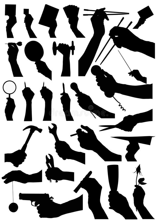 Collection Of Hand Vector 1 Stock Vector Illustration Of Finger