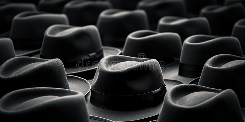 A Collection of Hats Displayed on a Table. Suitable for Fashion or ...