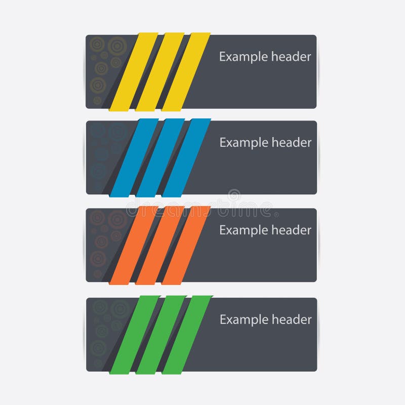 Collection header stock illustration. Illustration of colored - 43055148