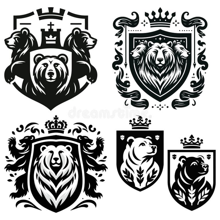 Heraldic Vector Coat Arms Stock Illustrations 25 261 Heraldic Vector
