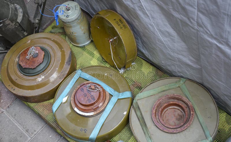 Collection High Explosive Fragmentation Circular of Old and Used Soviet ...