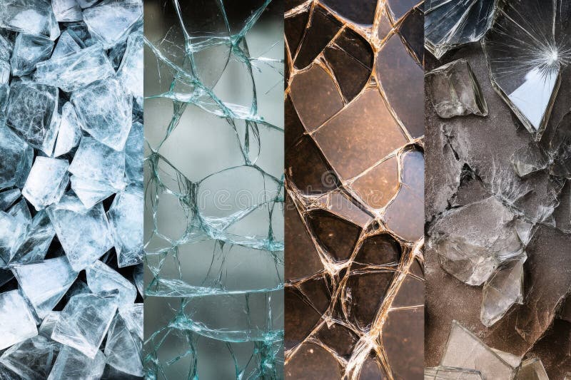 A Collection of High-resolution, Realistic Images Featuring Shattered ...