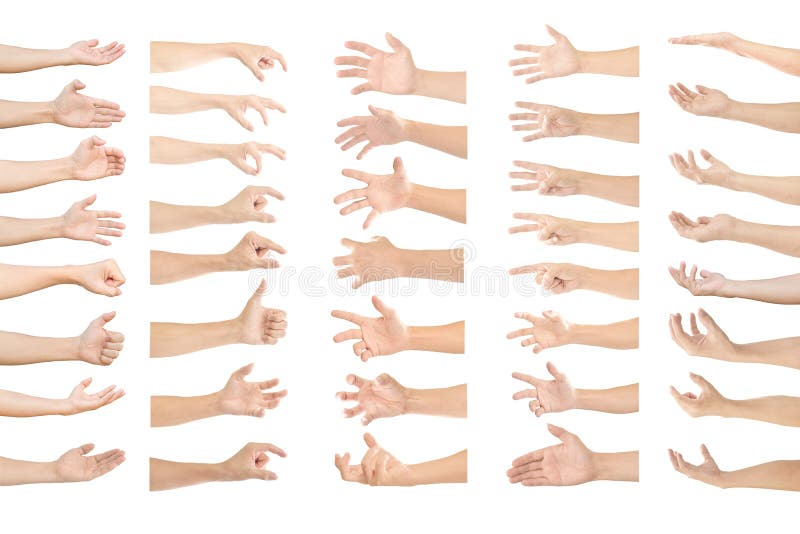 462 Male Hands Isolated Multiple Stock Photos - Free & Royalty-Free ...