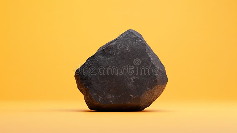 A Collection of Hyper-realistic Silver Rocks Rests on a Sleek Surface ...