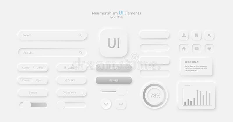 A Collection of Icons for User Interface Development in White and Gray ... A Collection of Icons for User Interface Development in White and Gray ...