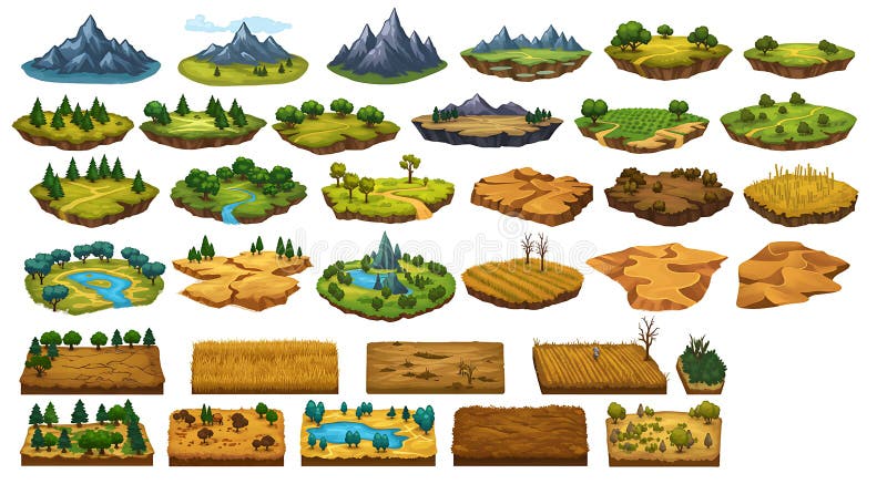 Varied Topographies Stock Illustrations – 2 Varied Topographies Stock ...