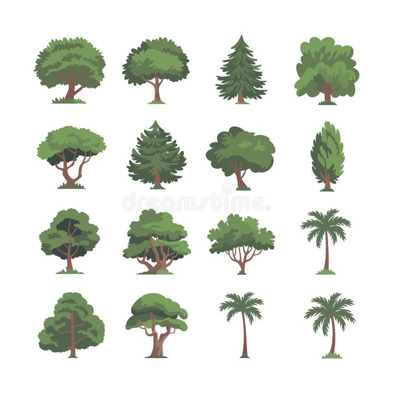 Dense Rainforest Canopies Stock Illustrations – 1 Dense Rainforest ...