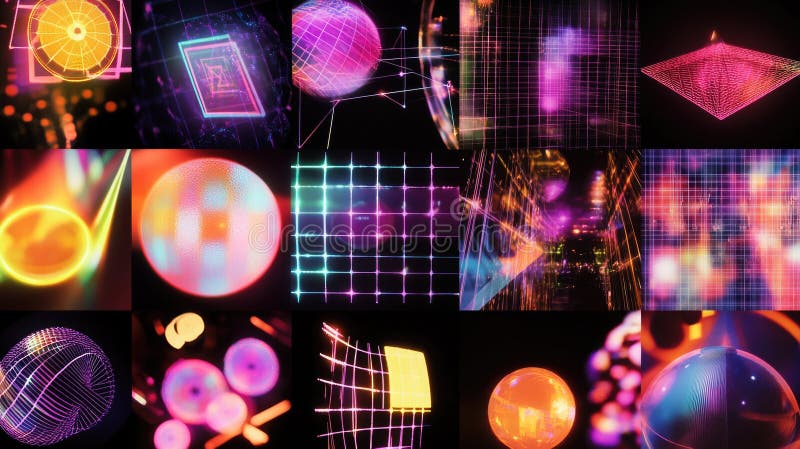 A Collection of Images Showcasing Diverse Shapes and Sizes Stock Photo ...